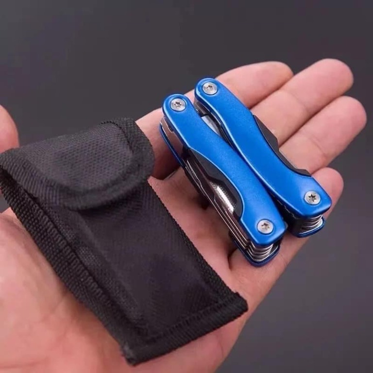 Multitool Pliers Camping Survival Folding Pocket Knife Military ...