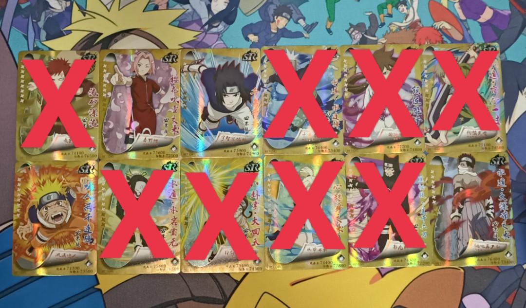 Naruto Collectible Cards Series 11 - Common/Uncommon List, Hobbies ...