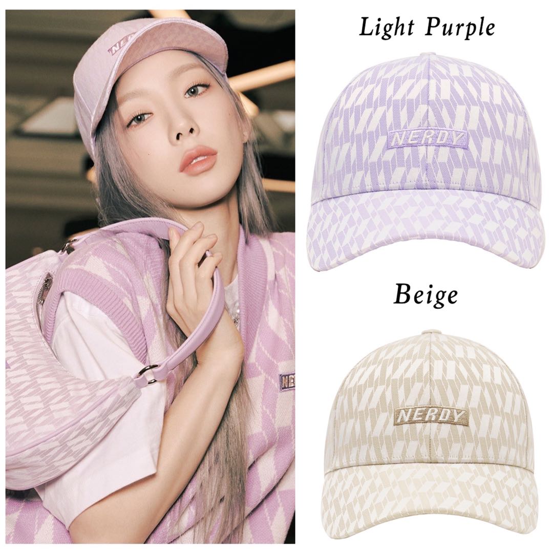 [NERDY X TAEYEON] DNA Monogram Ball Cap 2022 Unisex - PREORDER, Women's ...