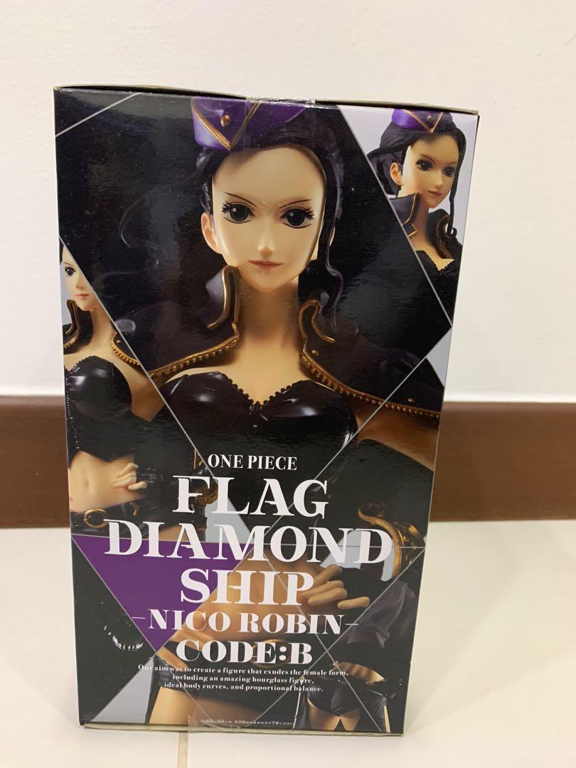 One piece Nico robin flag diamond ship, Hobbies & Toys, Toys & Games on ...