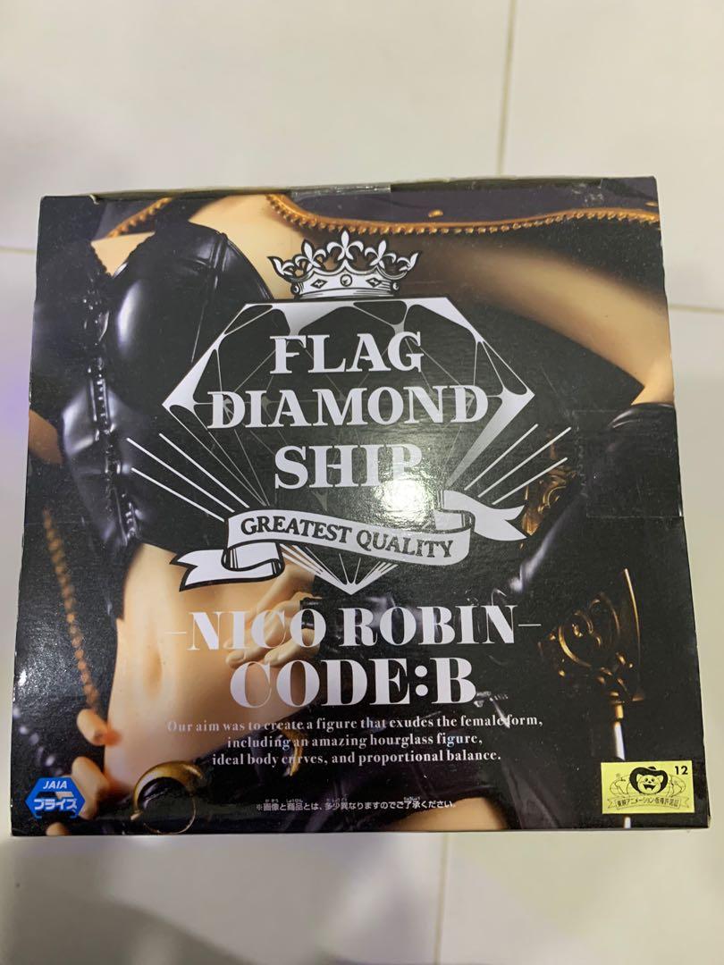 One piece Nico robin flag diamond ship, Hobbies & Toys, Toys & Games on ...