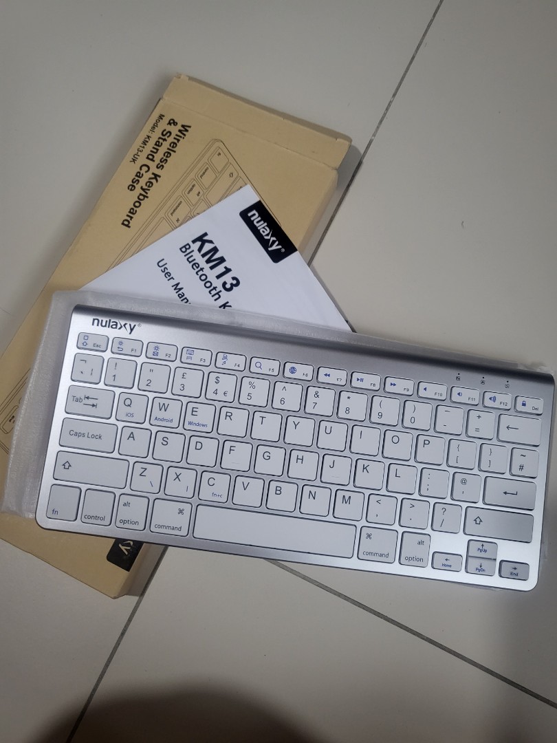 NULAXY Bluetooth keyboard KM13, Computers & Tech, Office & Business ...