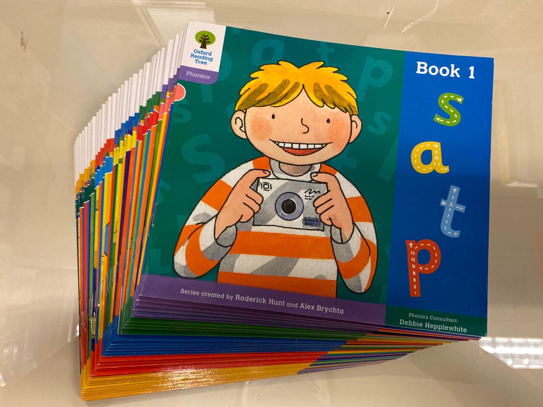 Oxford Reading Tree Phonics (stage 1+ to stage 5), 興趣及遊戲, 書本 & 文具, 小朋友書 ...