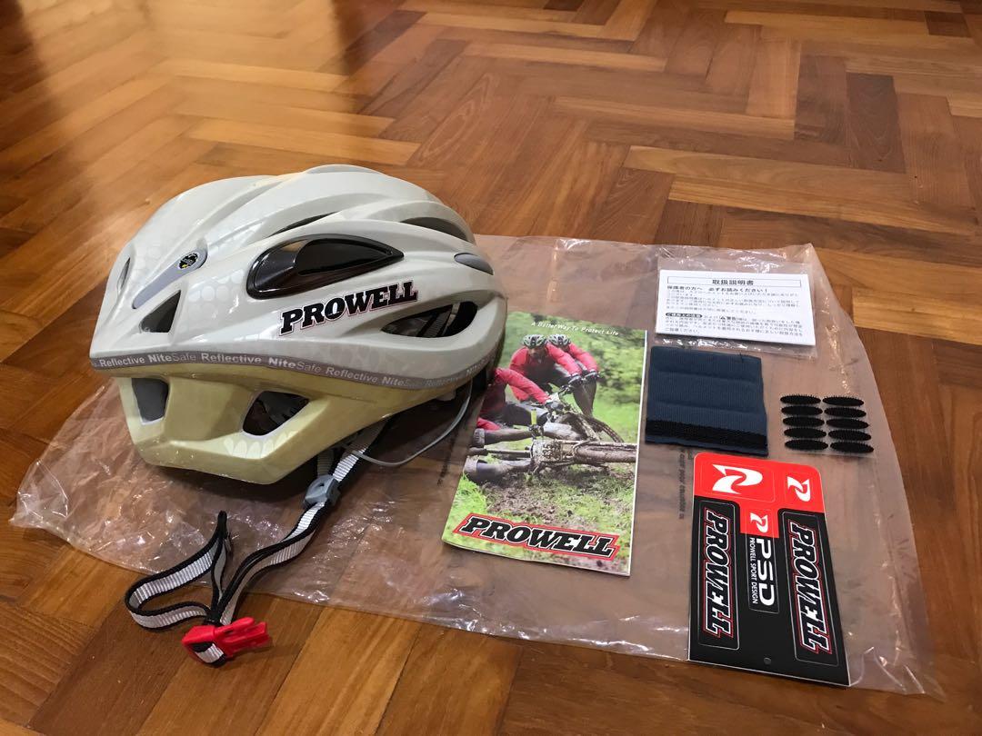 Prowell helmet, Sports Equipment, Bicycles & Parts, Parts & Accessories ...