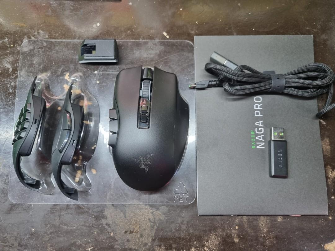 Razer Naga pro wireless 2nd hand(barely used, complete packaging ...