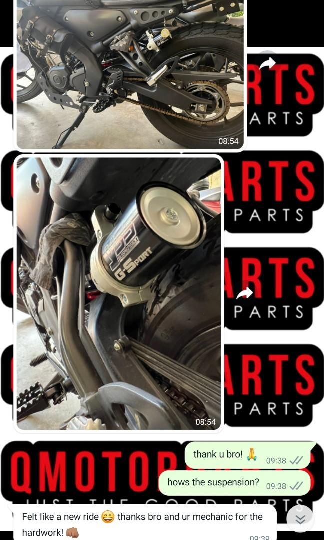 (Ready stock) YSS Shock Absorber Gsport G-Sport Yamaha MT15 v2 XSR155 ...