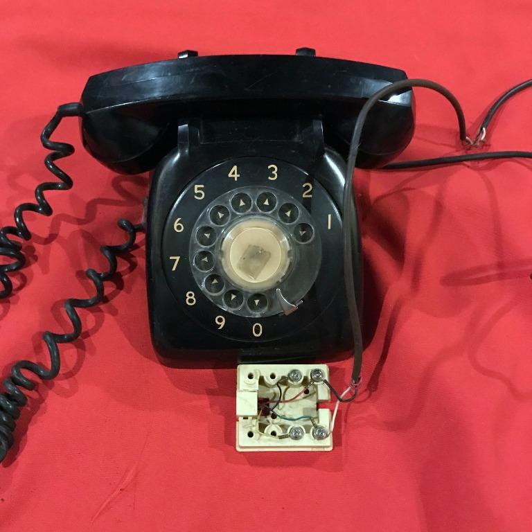 RETRO Rotary Dial Phone old school, Hello Partyline! Collector's Item ...