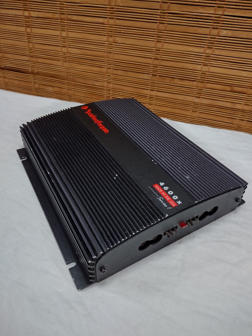 RARE VINTAGE ROCKFORD FOSGATE 4600x Amplifier OLD SCHOOL Car Amplifier ...