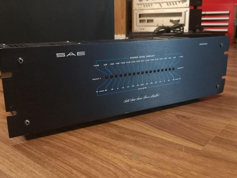 SAE 3100 Power Amplifier (watch video), Audio, Other Audio Equipment on Carousell