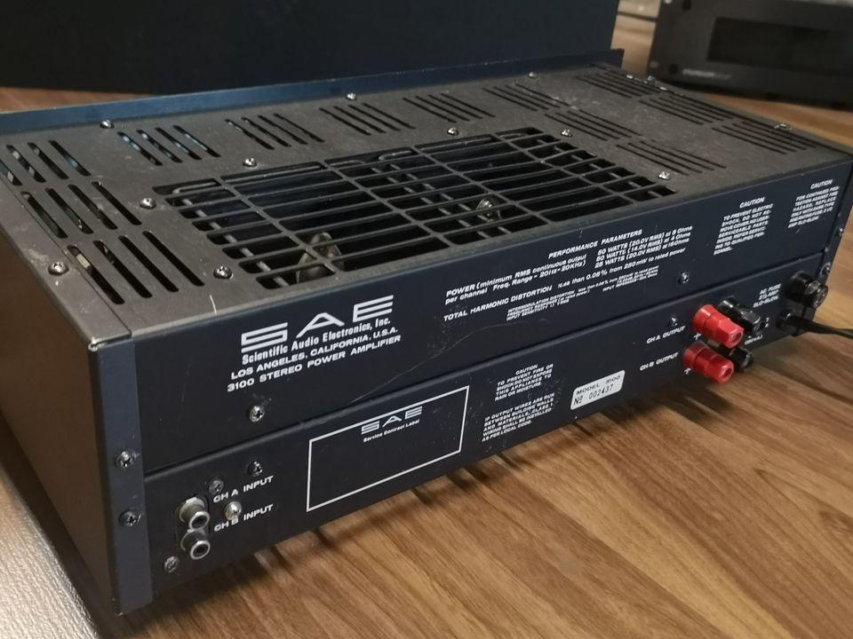 SAE 3100 Power Amplifier (watch video), Audio, Other Audio Equipment on Carousell