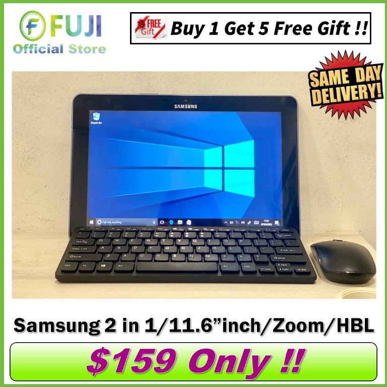 Samsung Windows Laptop + Tablet 2 in 1 / 4GB RAM / SSD Drive Fast Boot ...