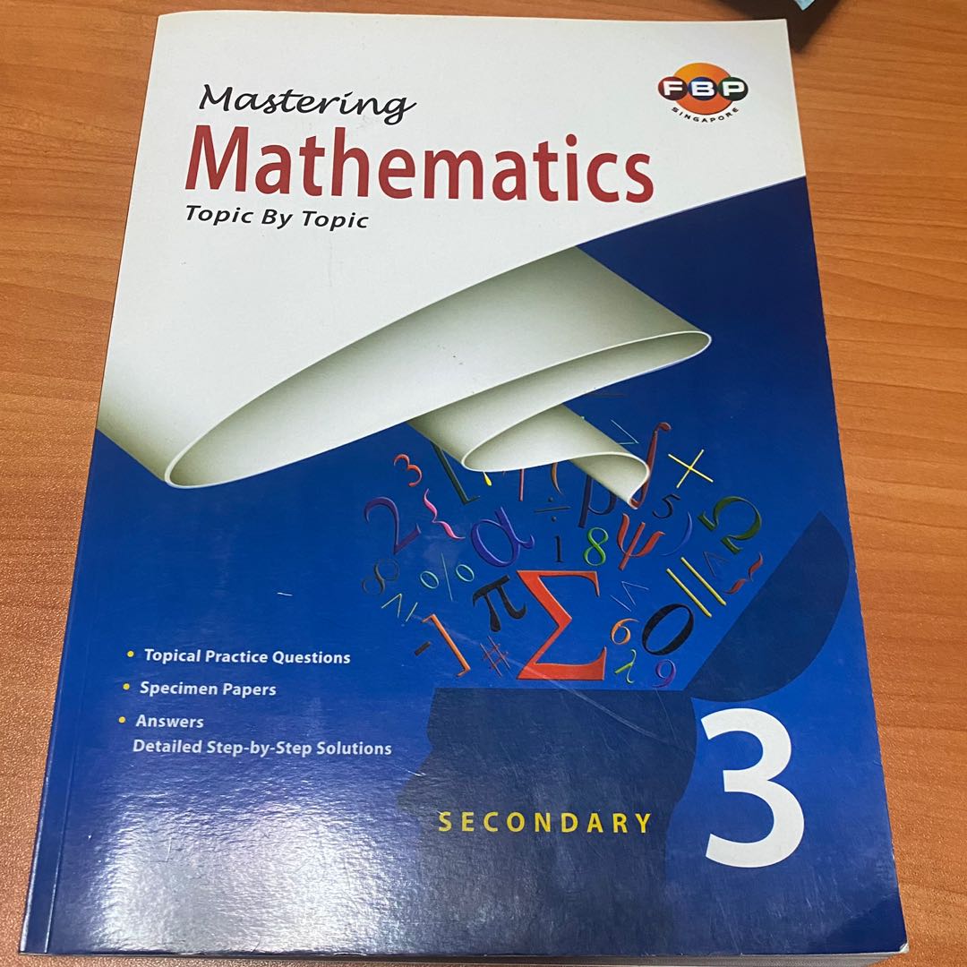Secondary 3 Mathematics, Hobbies & Toys, Books & Magazines, Textbooks ...