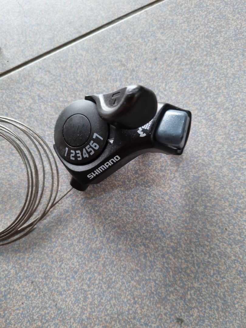 Shimano 7 speed trigger shifter, Sports Equipment, Bicycles & Parts ...