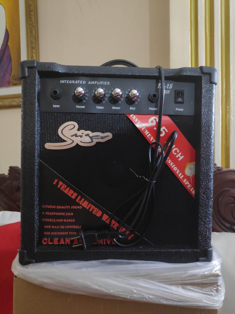 Smiger bass guitar amp 15watts, Audio, Soundbars, Speakers & Amplifiers ...