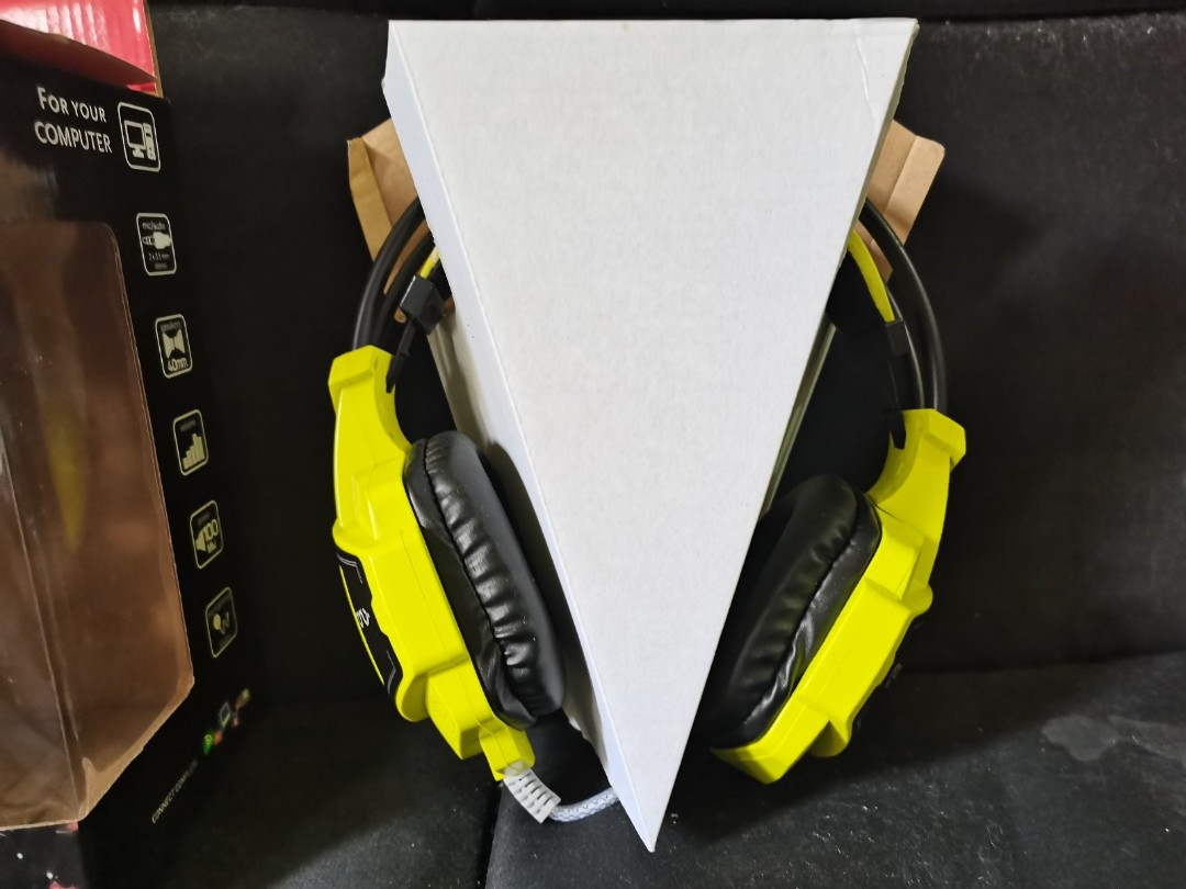 Headset Gamer Robot Series - Stereo Gaming Headphone, Audio, Headphones ...