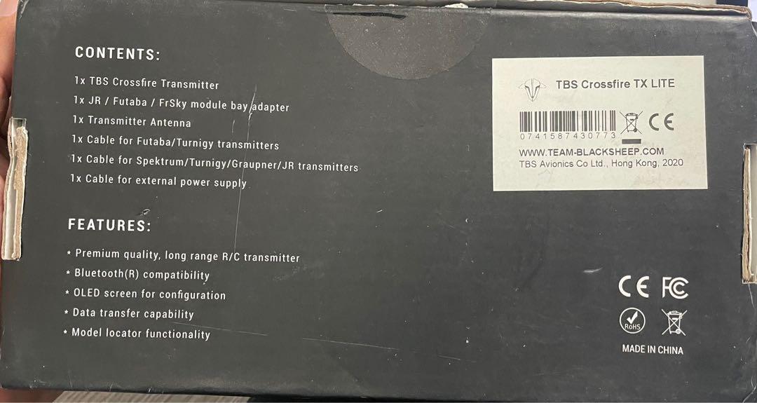 TBS Crossfire TX Lite Module, 興趣及遊戲, 玩具 & 遊戲類 - Carousell