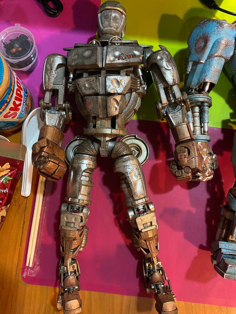 ThreeA Real Steel 1/6 scale Atom Noisy Boy Midas Ambush loose set of 4 ...