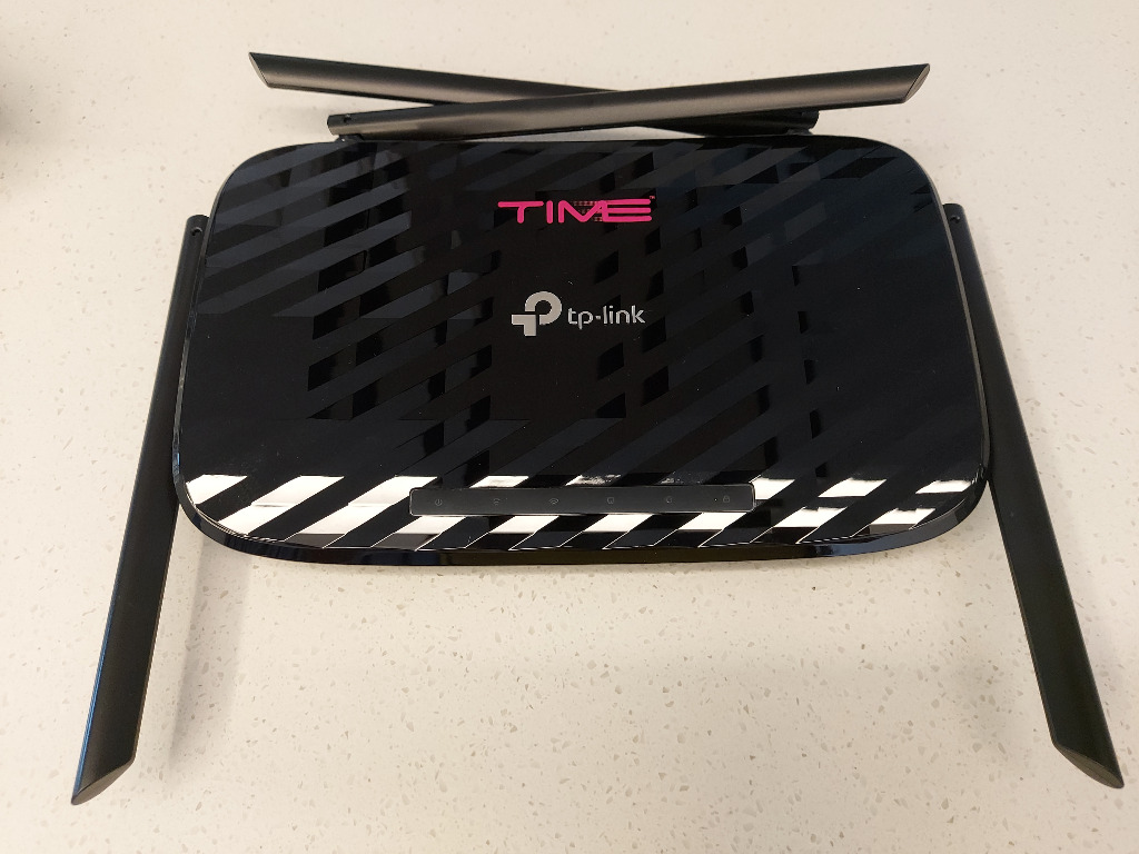 TIME Router AC1350 (EC230-G1), Computers & Tech, Parts & Accessories ...