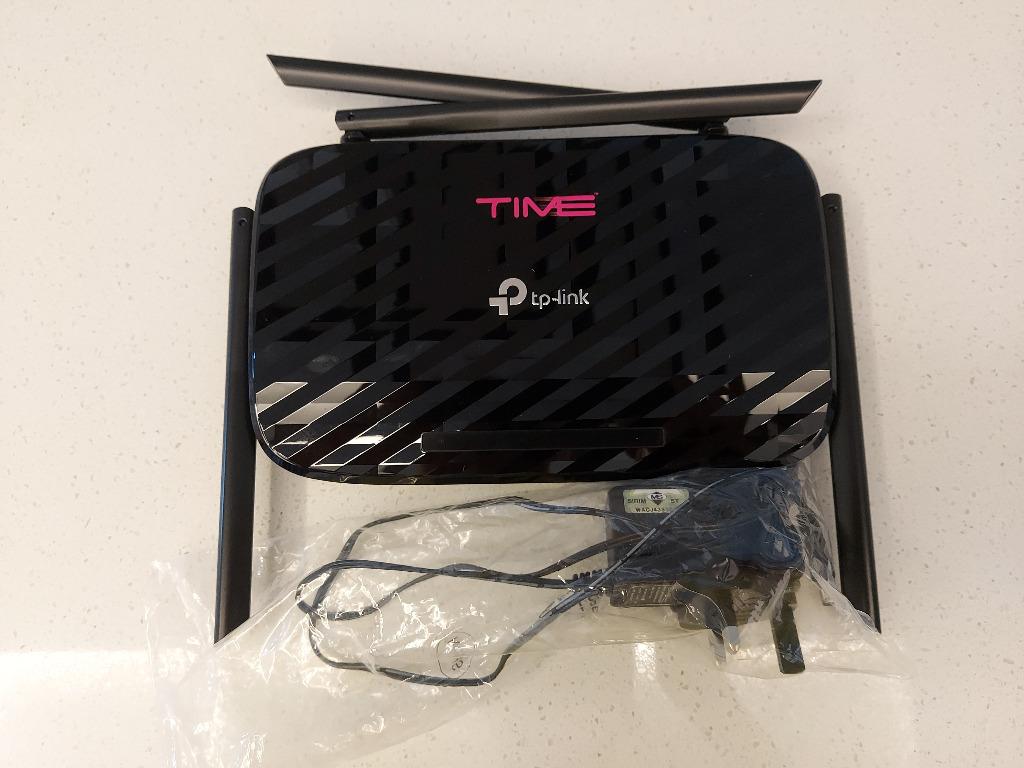 TIME Router AC1350 (EC230-G1), Computers & Tech, Parts & Accessories ...