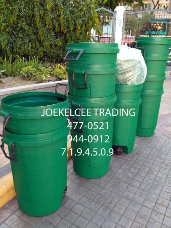 TROLLING TRASH BIN, Furniture & Home Living, Cleaning & Homecare ...