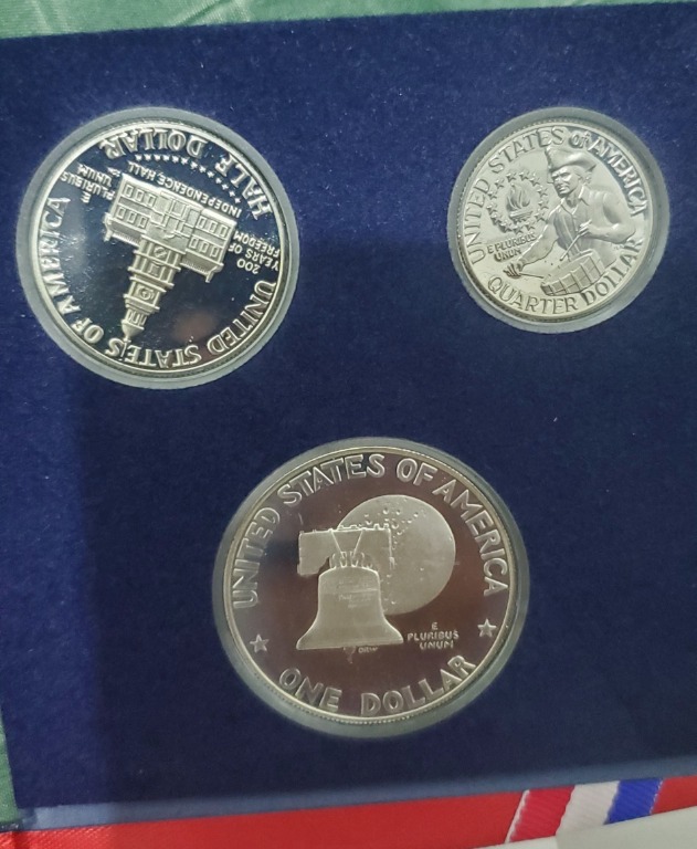 United States bicentennial silver proof set coin, Hobbies & Toys ...
