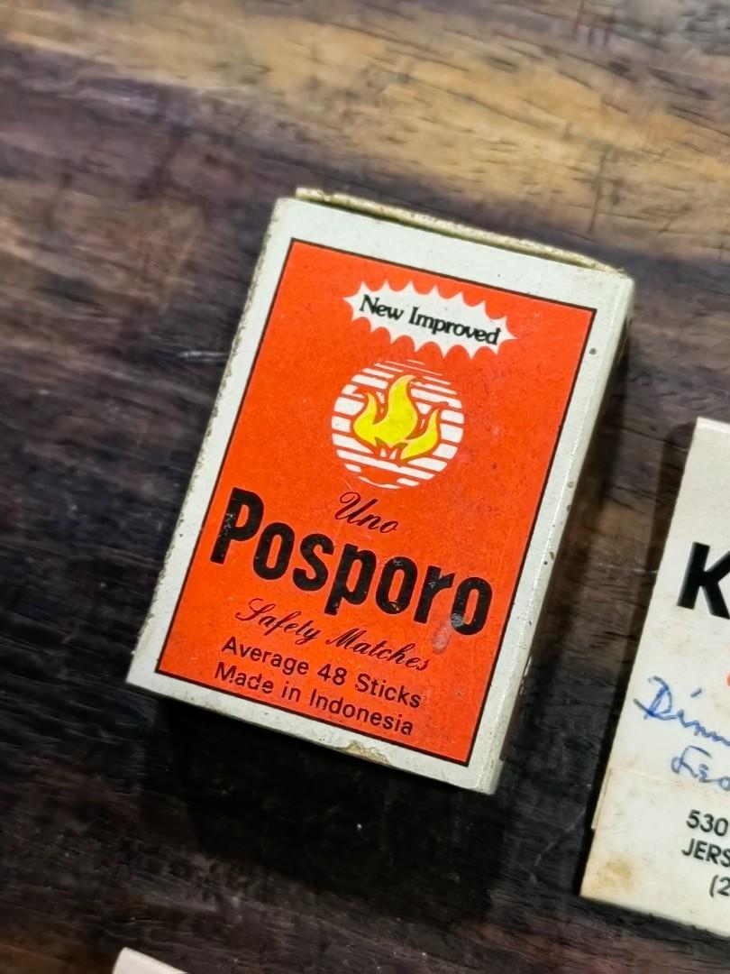 Vintage 1980s Matches Posporo, Hobbies & Toys, Memorabilia ...