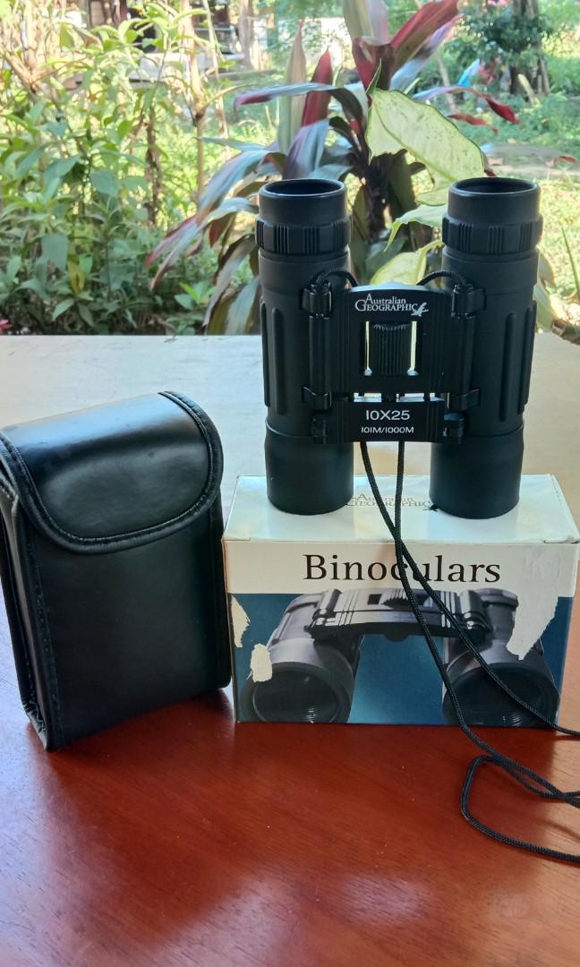 Vintage compact binocular Australian Geographic 10 x 25, 101m/1000m ...