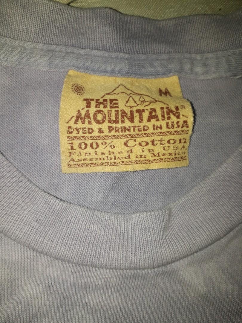 Vintage The Mountain, Men's Fashion, Tops & Sets, Tshirts & Polo Shirts ...