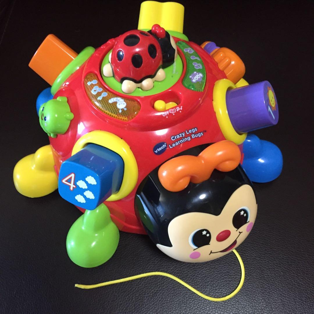 VTech Crazy Legs Learning Bugs, Babies & Kids, Infant Playtime on Carousell