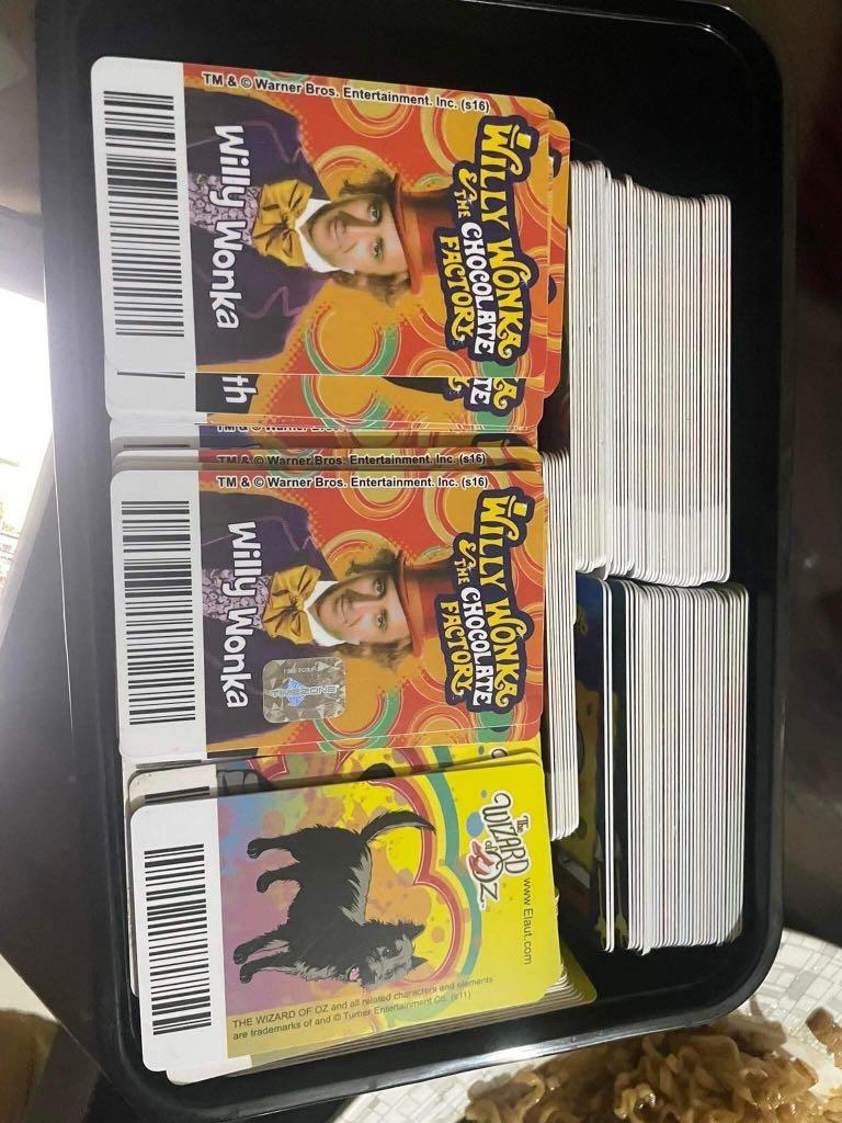 Willy wonka card full set, Hobbies & Toys, Toys & Games on Carousell