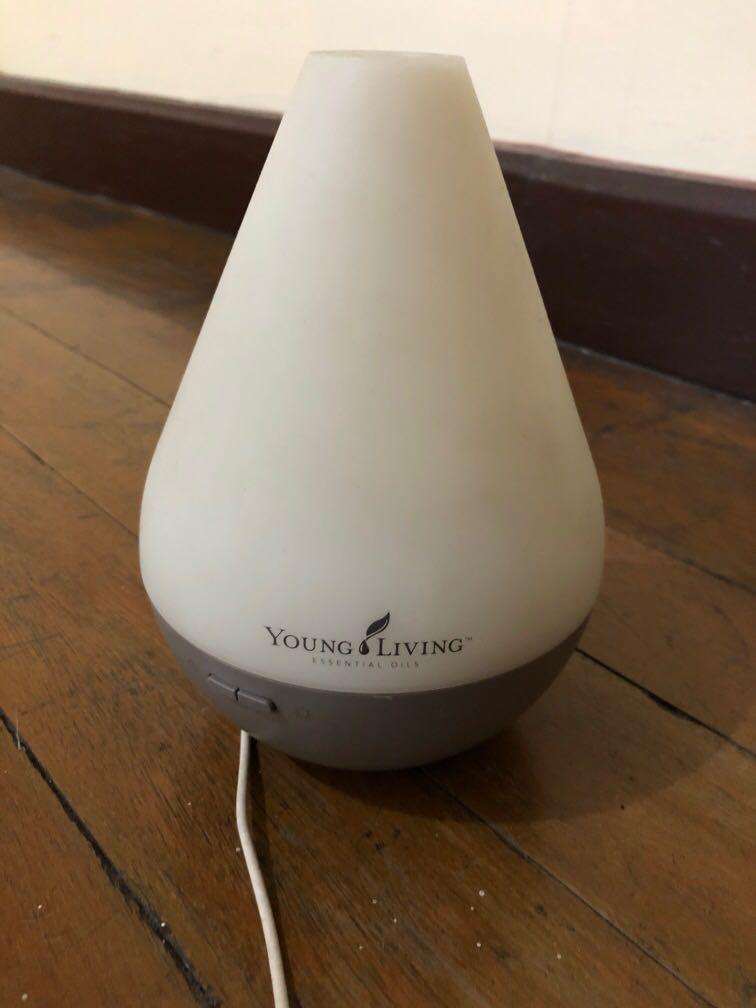 Young Living dewdrop diffuser with essential oils, Furniture & Home ...