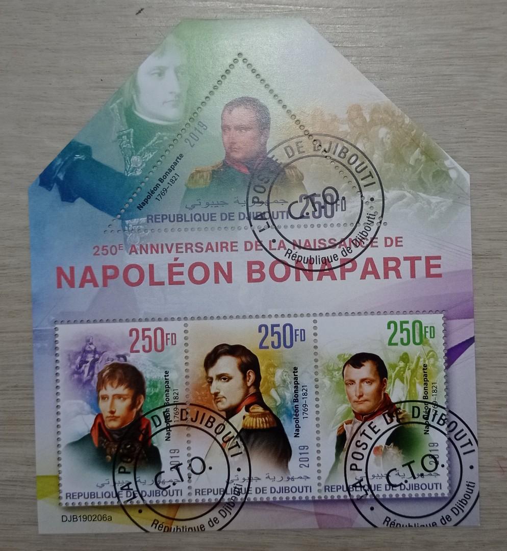 1PC 2019 250th ANNIVERSARY OF NAPOLEON BONAPARTE STAMP SHEET, Hobbies ...