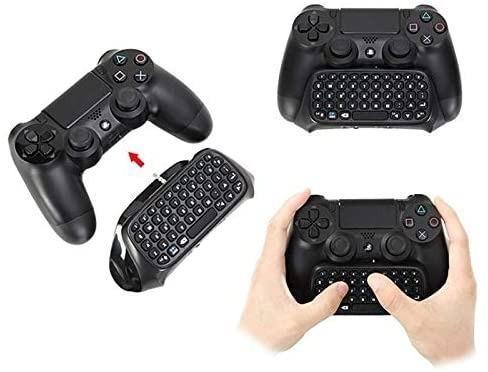 2.4GHz Wireless Keyboard Chatpad for PS4 DualShock 4 Slim Pro ...