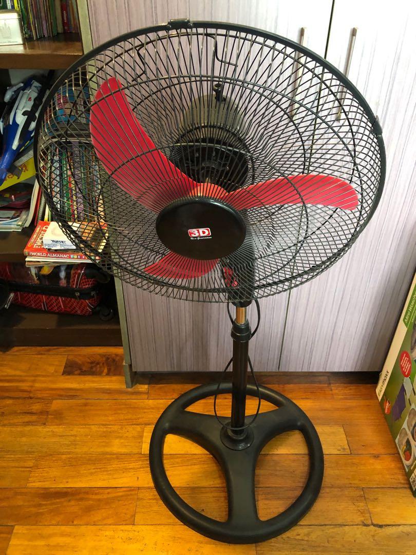 3D electric fan working, Furniture & Home Living, Lighting & Fans, Fans ...
