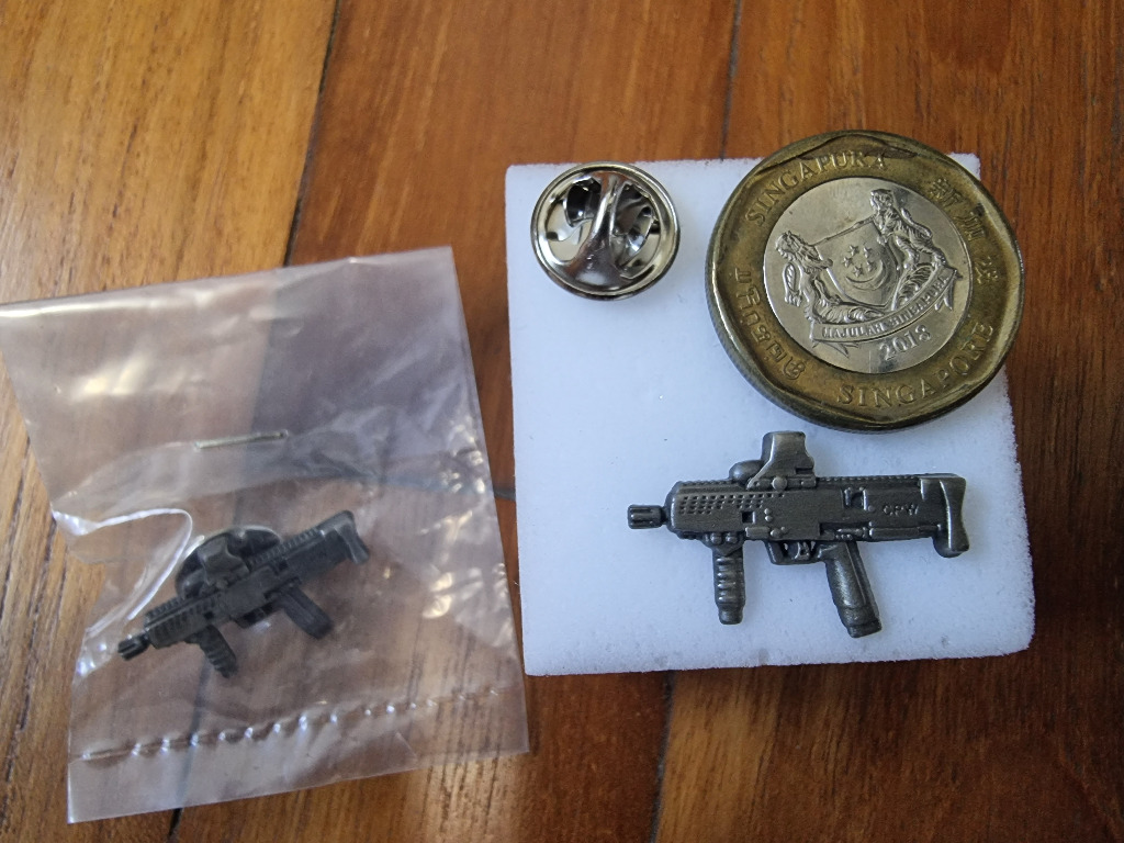 9mm machine gun pin (Rare), Hobbies & Toys, Memorabilia & Collectibles ...