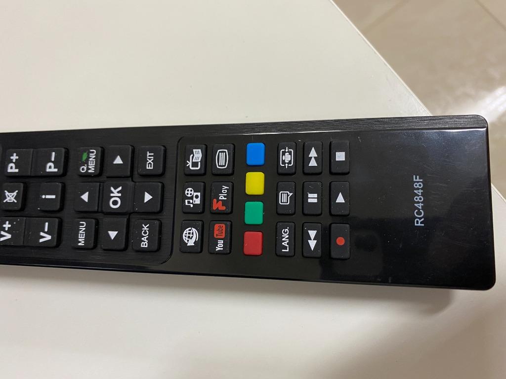 全新 JVC RC4848F 電視遙控器, 電視及其他電器 , 電視及其他電器 , 串流媒體及集線器在旋轉拍賣