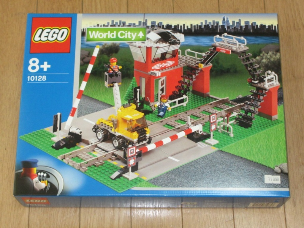 樂高 lego 10128 火車平交道口, 興趣及遊戲, 玩具 & 遊戲類 - Carousell
