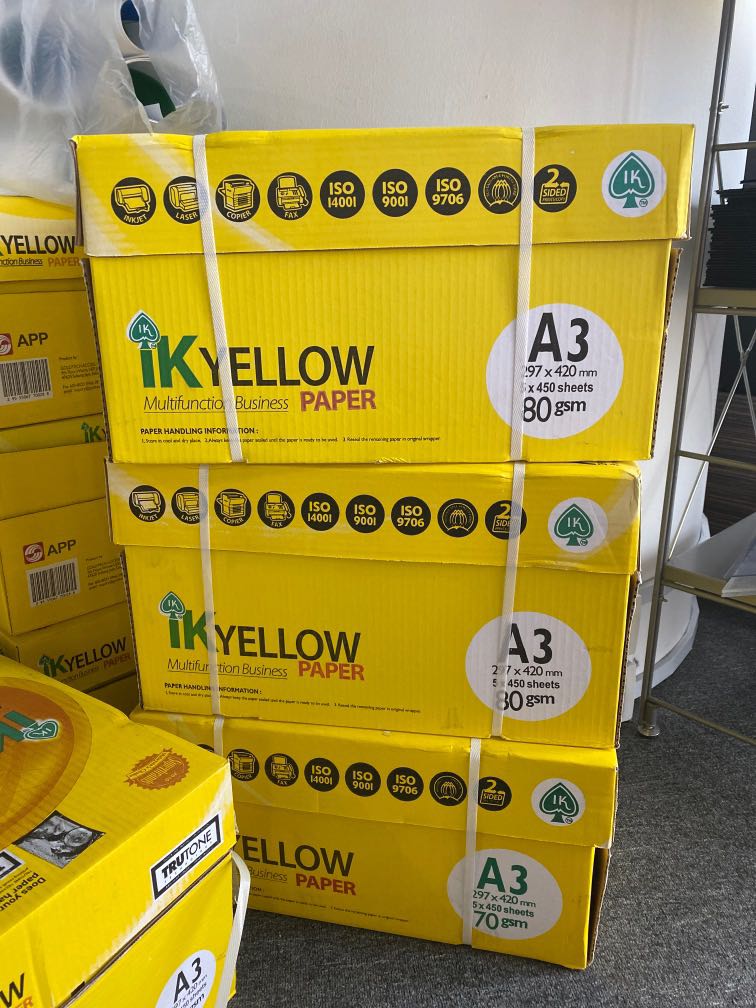 A3 paper per box, Hobbies & Toys, Stationery & Craft, Other Stationery ...