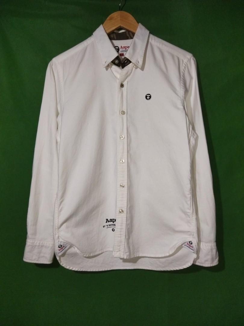Aape Polo longsleeves, Men's Fashion, Tops & Sets, Tshirts & Polo Shirts on Carousell