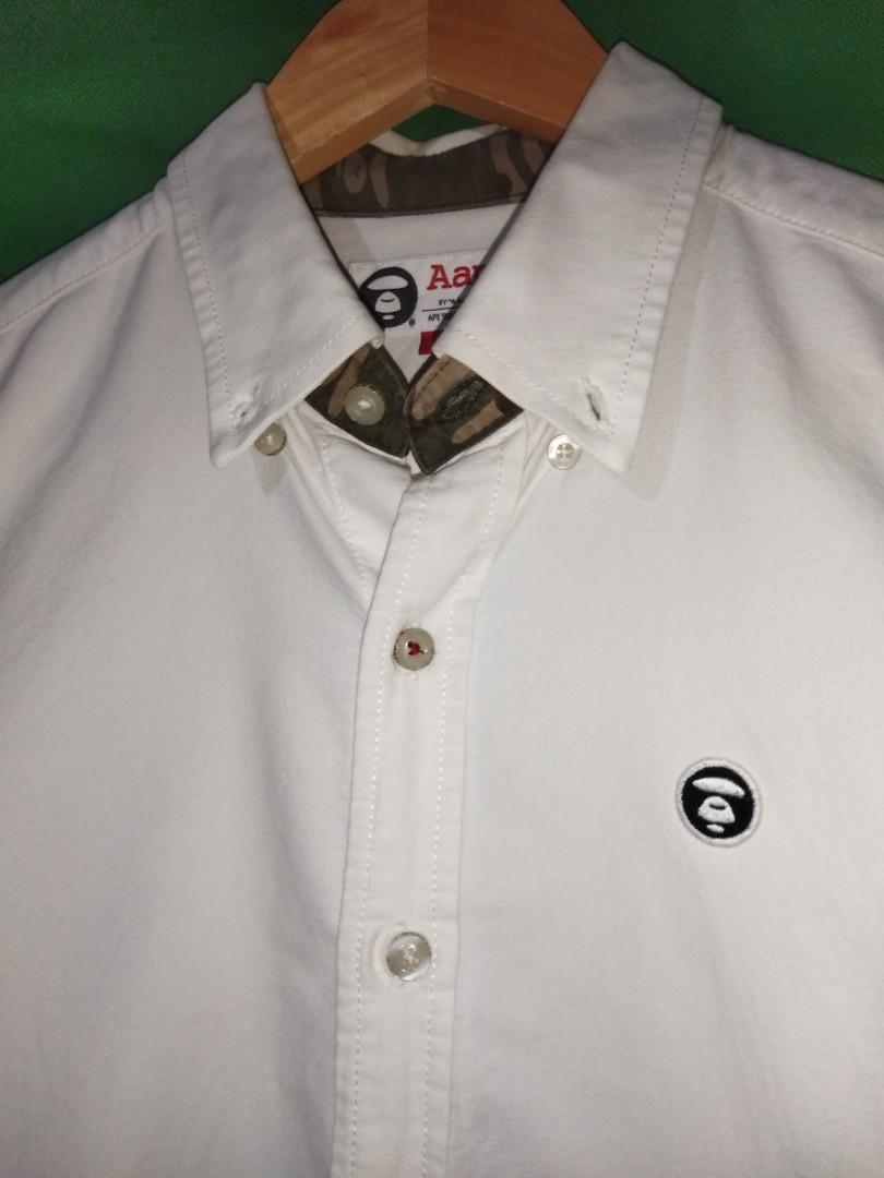 Aape Polo longsleeves, Men's Fashion, Tops & Sets, Tshirts & Polo Shirts on Carousell