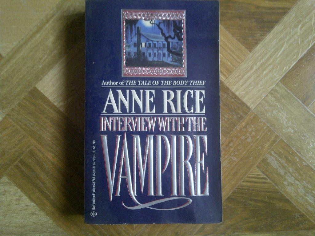 Anne Rice's Novels, Hobbies & Toys, Books & Magazines, Fiction & Non ...