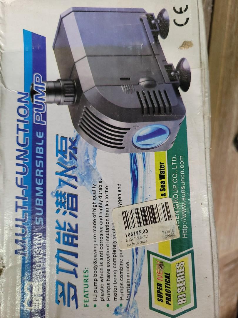 Aquarium Submersible Pump, Pet Supplies, Homes & Other Pet Accessories on Carousell