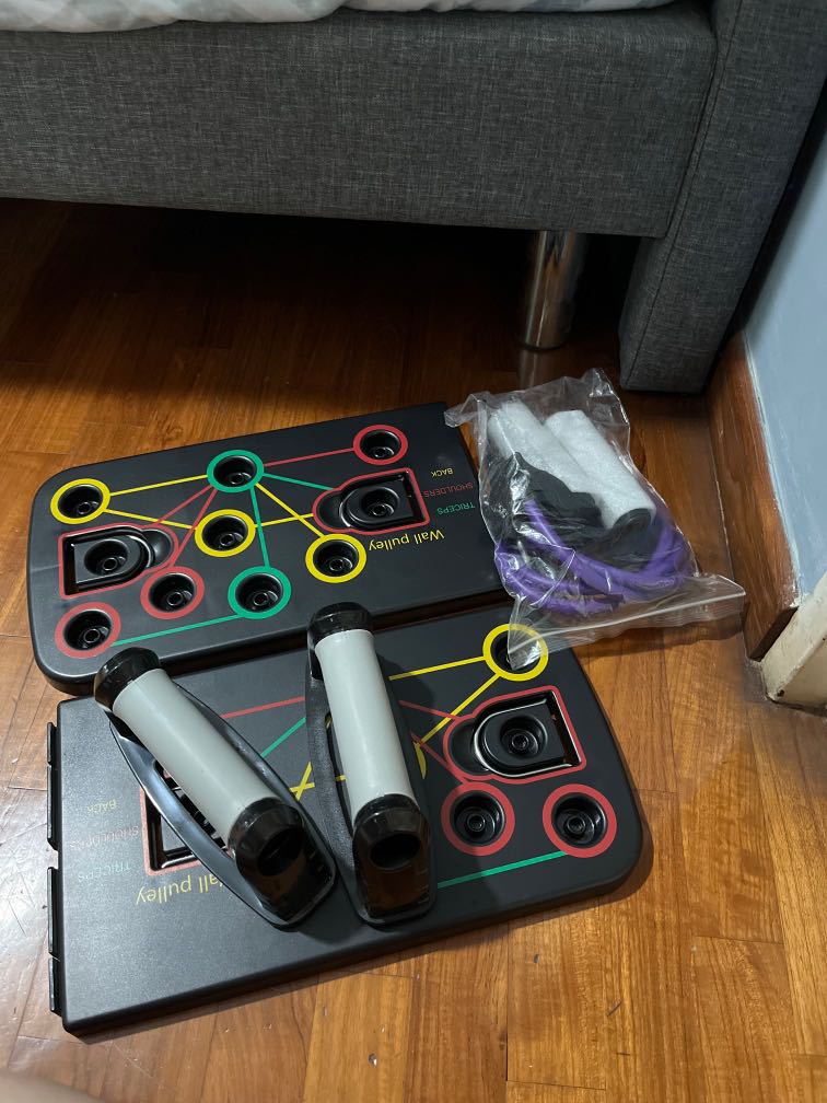 Arms workout Set, Sports Equipment, Exercise & Fitness, Toning ...