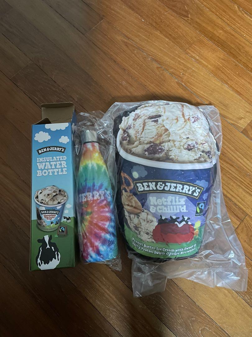 Ben and Jerry bottle and cushion, Hobbies & Toys, Memorabilia ...
