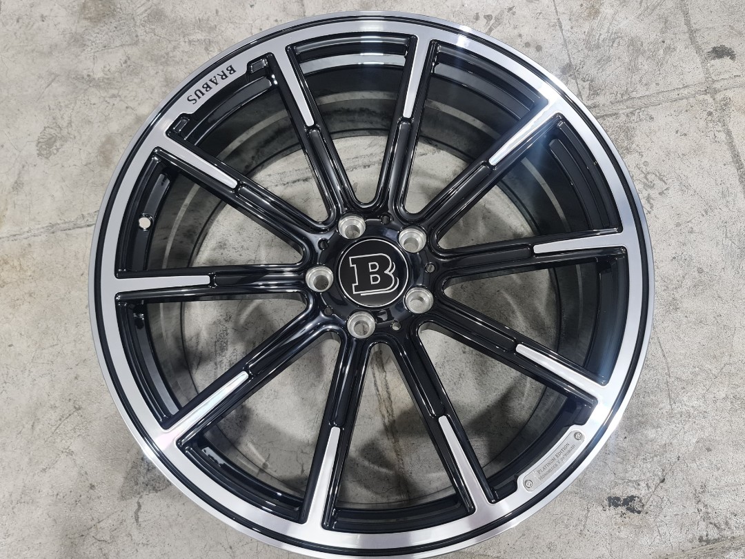 Brabus Wheels Mercedes Benz W220 W221 W222 Mercedes Benz S350 S450 Benz ...