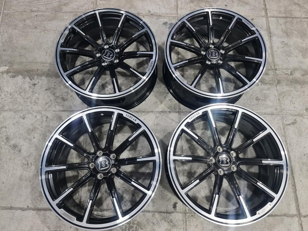 Brabus Wheels Mercedes Benz W220 W221 W222 Mercedes Benz S350 S450 Benz ...