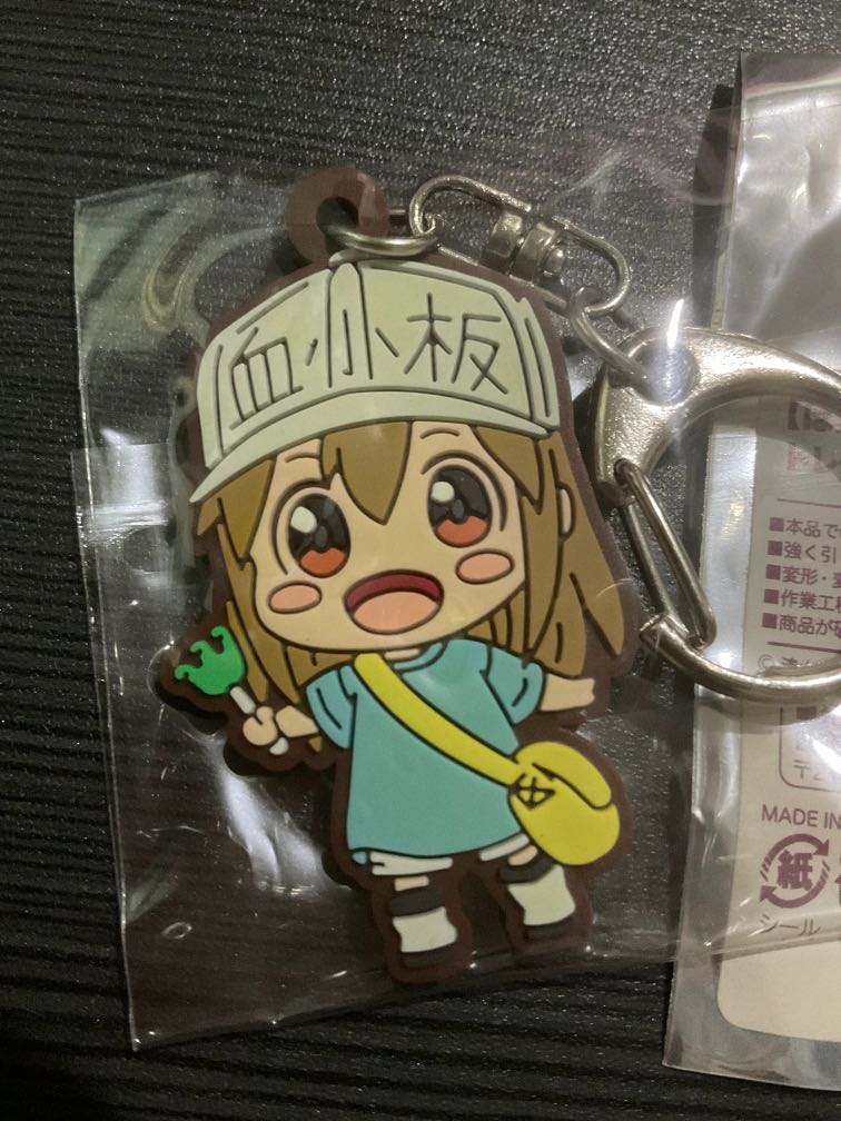 [BRAND NEW] Cells at Work - Platelet Rubber Strap, Hobbies & Toys, Toys ...
