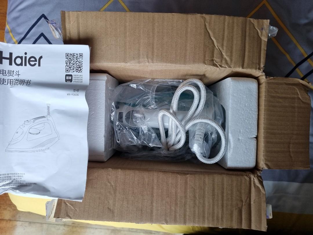Brand new unused Haier Steam Iron, TV & Home Appliances, Irons ...