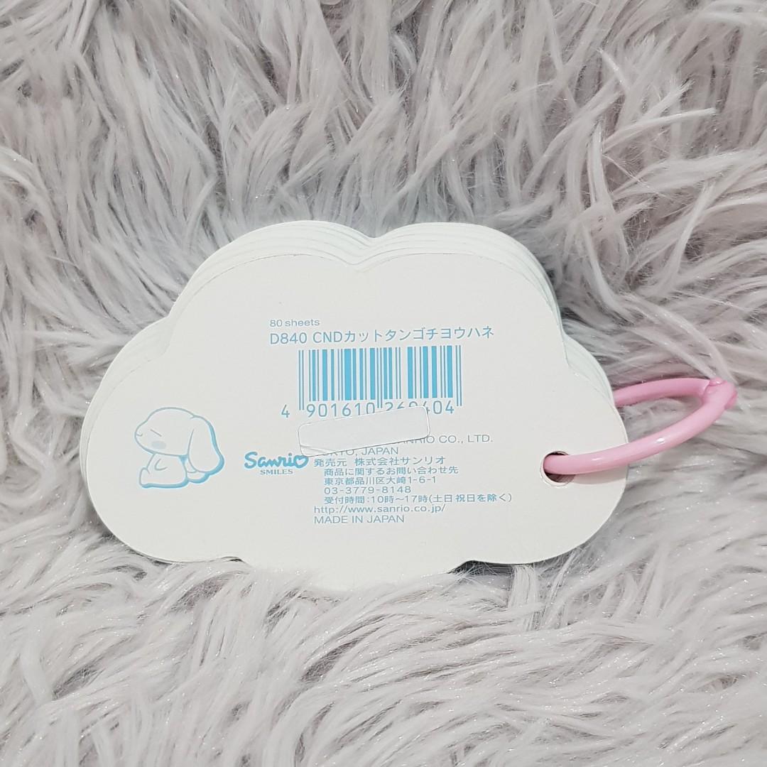 CINNAMOROLL NOTEPAD, Hobbies & Toys, Stationary & Craft, Stationery ...
