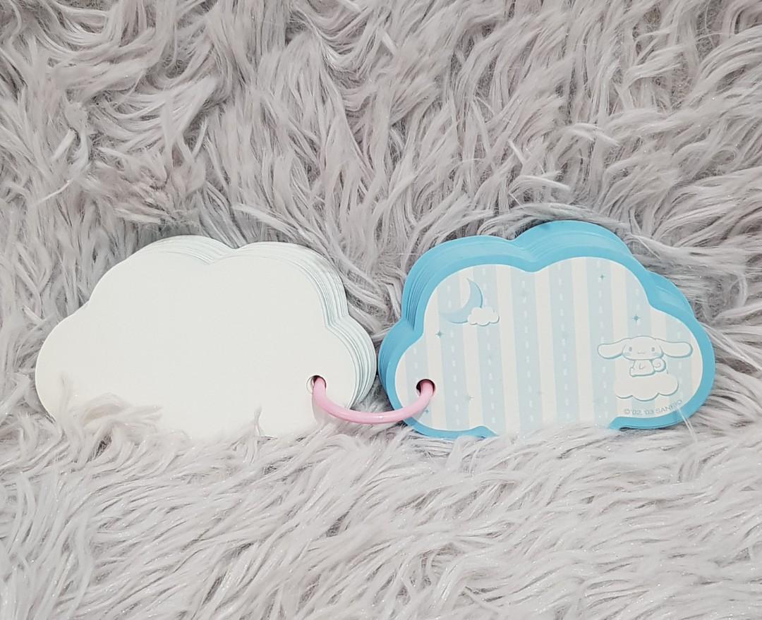 CINNAMOROLL NOTEPAD, Hobbies & Toys, Stationary & Craft, Stationery ...